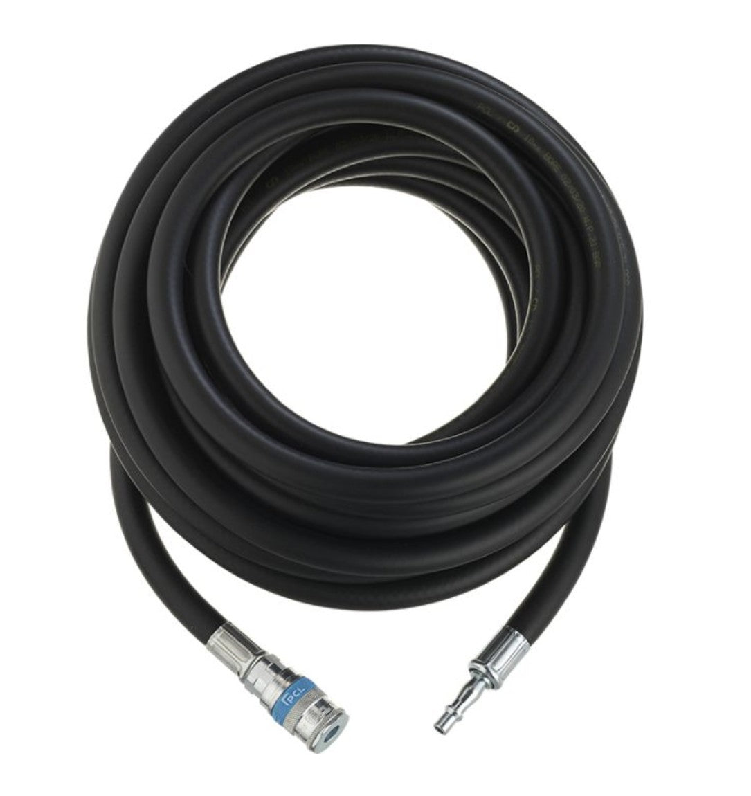 PCL Hose 20m of 8mm, Standard Adaptor to Vertex Coupling – Foldagri